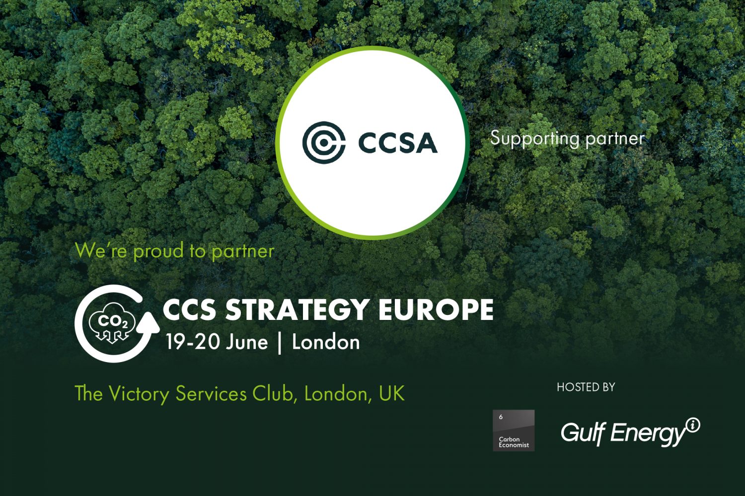 CCS Strategy Europe: Building partnerships for net-zero success - CCSA